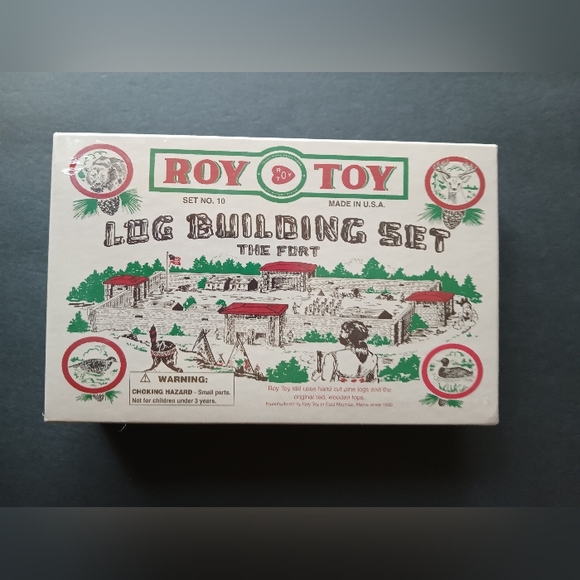 Roy Toys | Toys | Roy Toy Log Building Set The Fort Since 1930 38 ...
